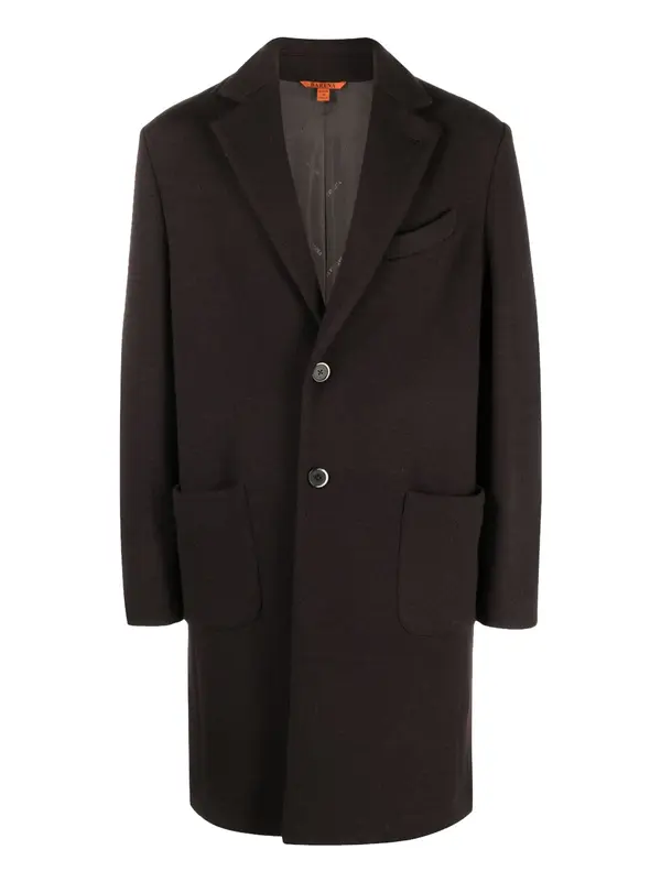 Barena Venezia Notched-collar Single-breasted Coat - Brown