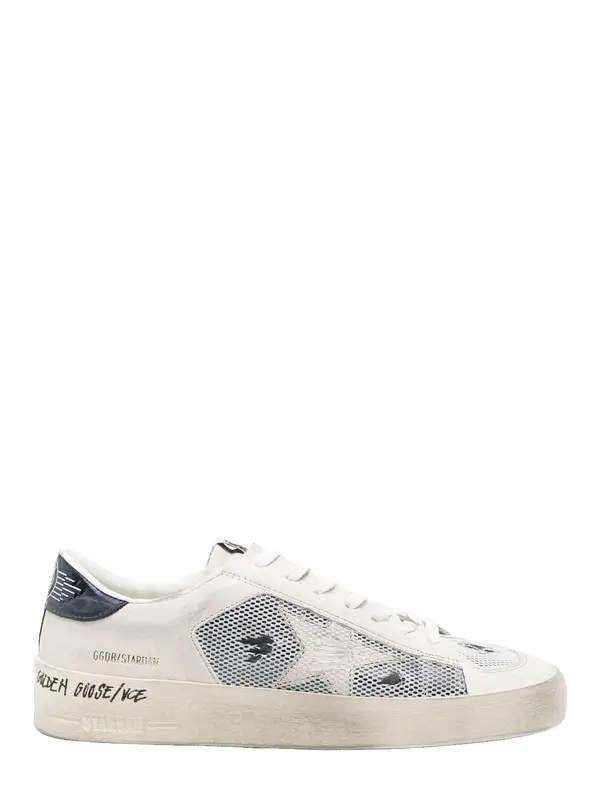 Golden Goose Stardan Leather Low-top Sneakers - White