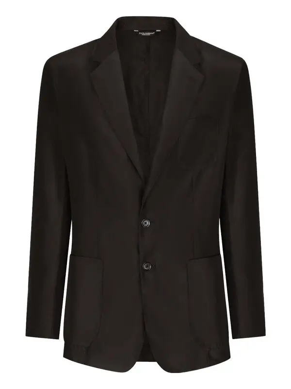 Dolce & Gabbana Single-breasted Blazer - Blue