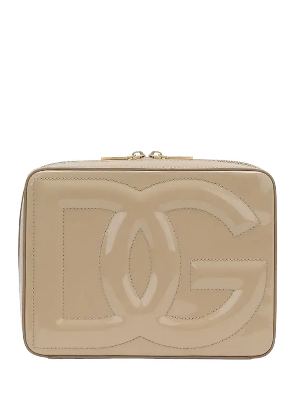 Dolce & Gabbana Logo Camera Bag - Neutrals