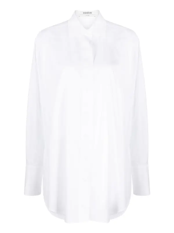 KIMHEKIM Cotton Poplin Shirt - White