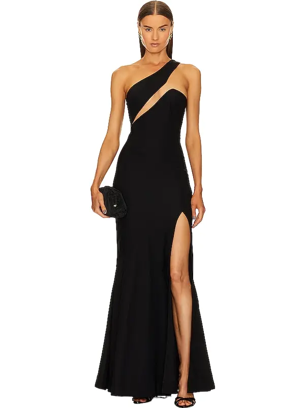 MICHAEL COSTELLO X Persephone Gown - Black