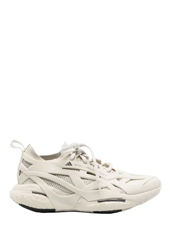 Adidas By Stella McCartney Solarglide Panelled Sneakers - Neutrals