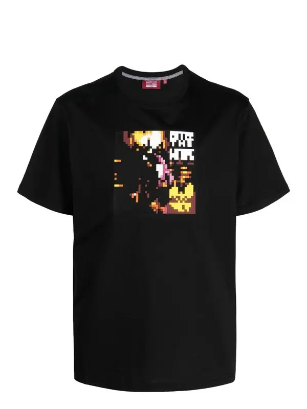 MOSTLY HEARD RARELY SEEN Ny State Of Mind Cotton T-shirt - Black