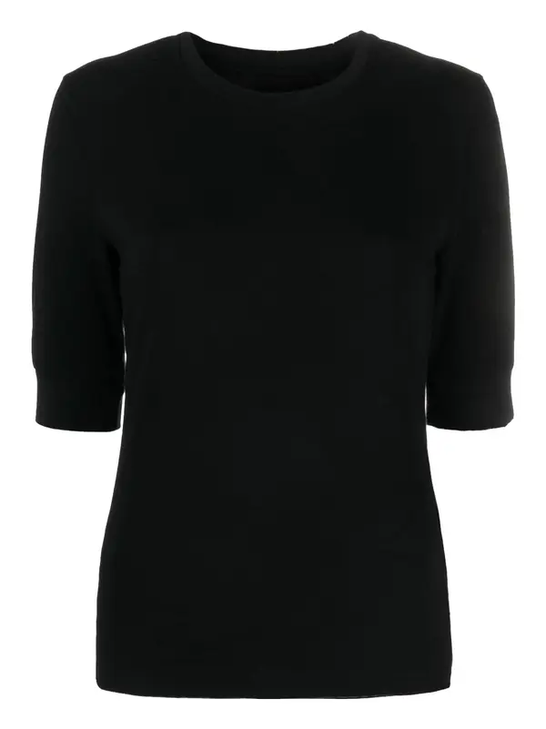 THOM KROM Round-neck T-shirt - Black