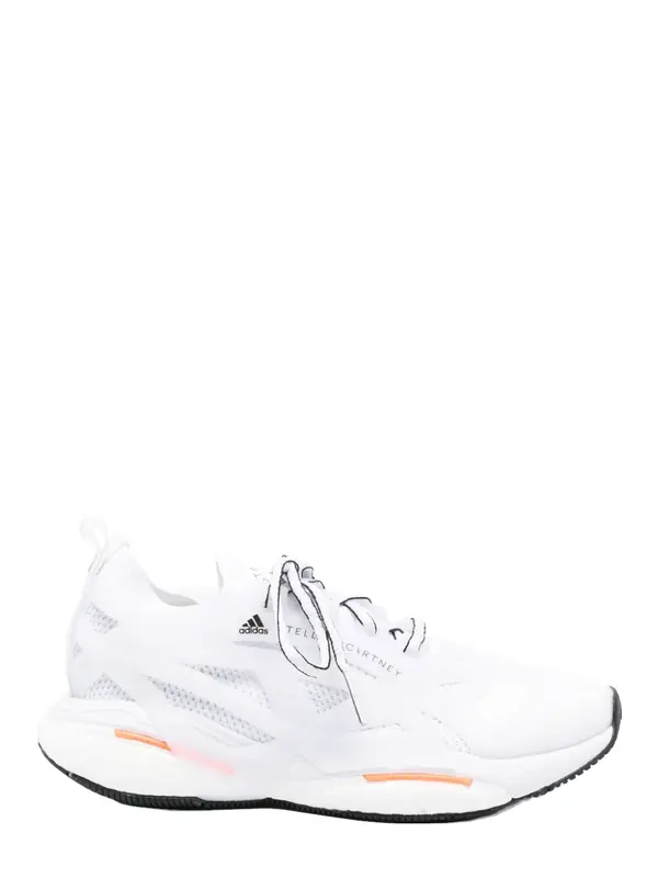 Adidas By Stella McCartney Panelled Lace-up Sneakers - White