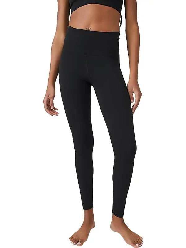 Free People Never Better 7/8 Leggings - Black