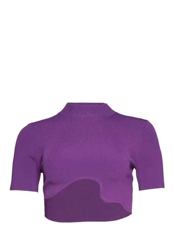 Christopher Esber Maparadita Cropped Top - Purple