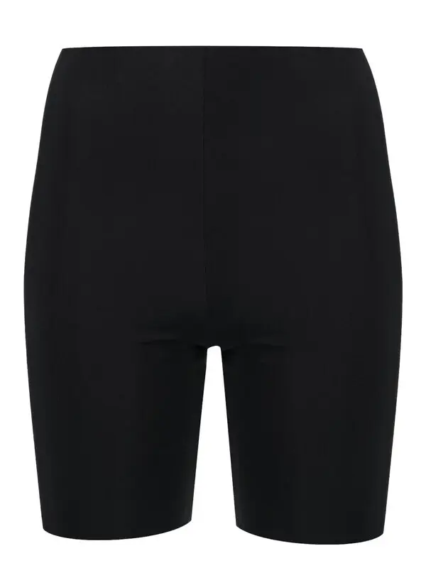 JIL SANDER High-waisted Biker Shorts - Black