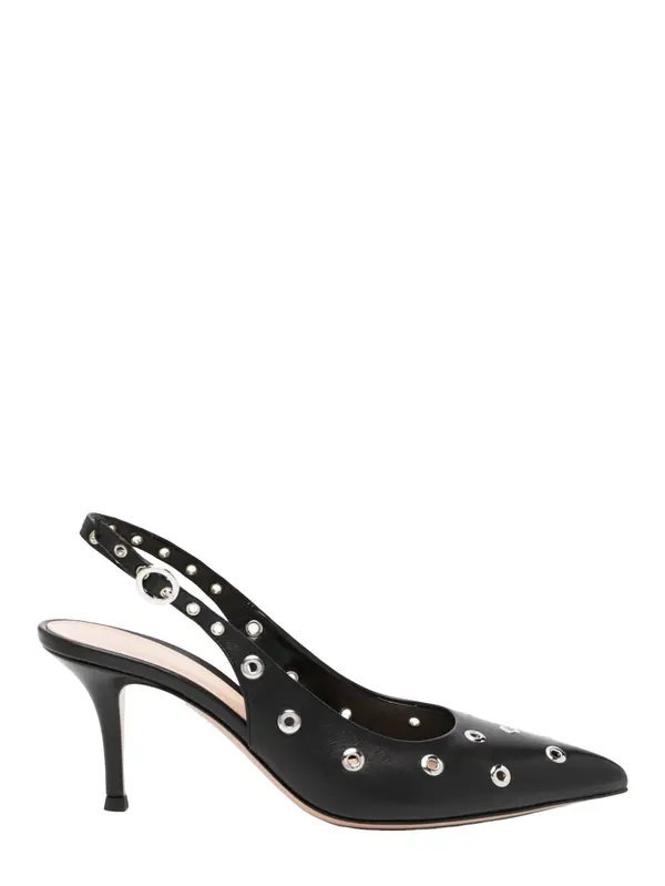 GIANVITO ROSSI Lydia Sling 70mm Pumps - Black