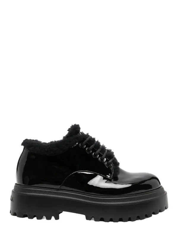 LE SILLA Ranger Lace-up Derby Shoes - Black