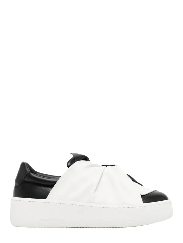 Ports 1961 Knot-detail Slip-on Sneakers - Black