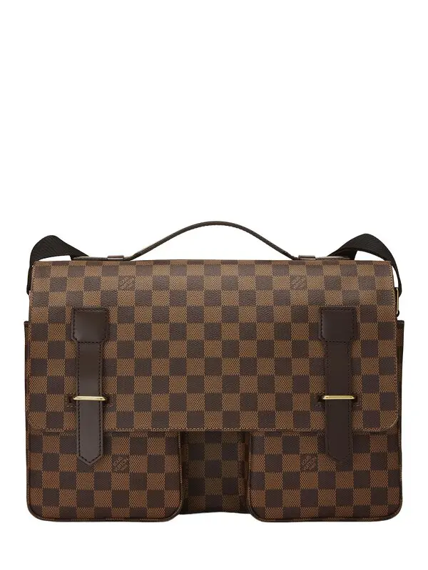 LOUIS VUITTON Damier Ebene Broadway - Brown