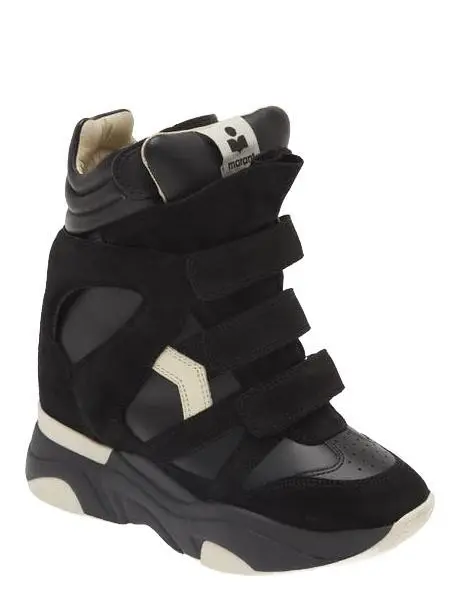 Isabel Marant Balskee High-top Sneakers - Black