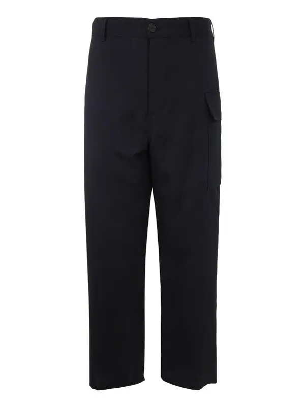 Marni Straight And Regular Leg Pants - Blue