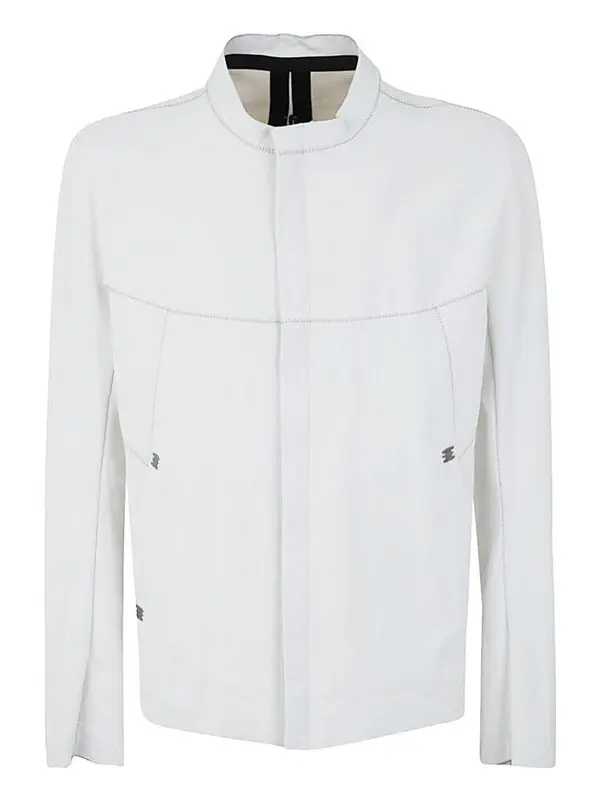 ISAAC SELLAM EXPERIENCE Linen Bomber Jacket - White