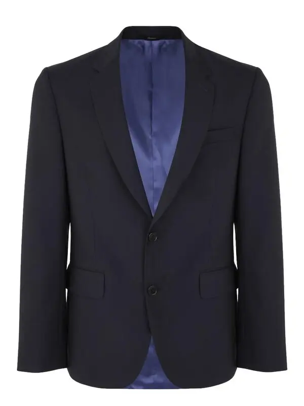 Paul Smith Tailored Fit Two-button Jacket - Blue