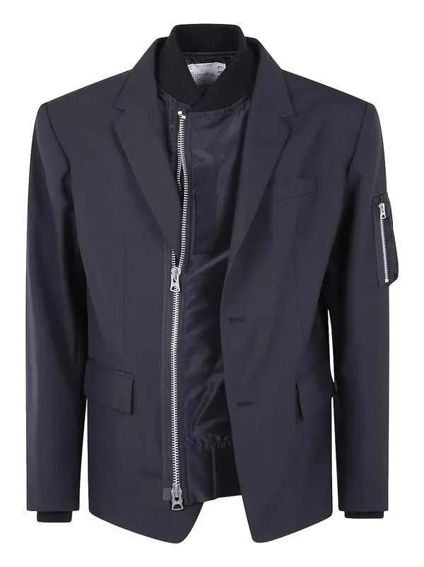 Sacai Suiting Jacket - Black