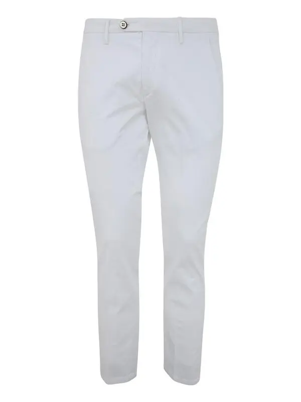 MICHAEL COAL Mc Brad Plus 2564 Capri Trousers - White