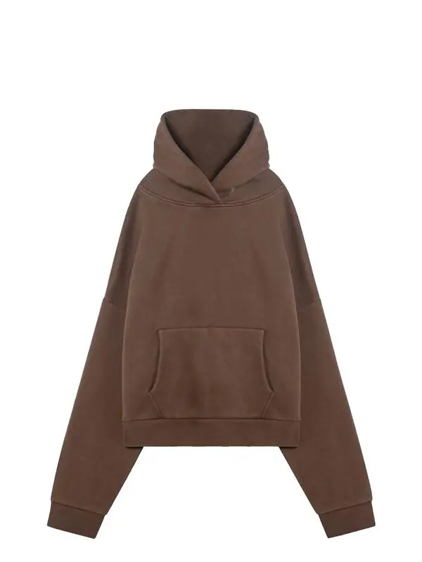 ENTIRE STUDIOS Cotton Oversized Sweatshirt - Brown
