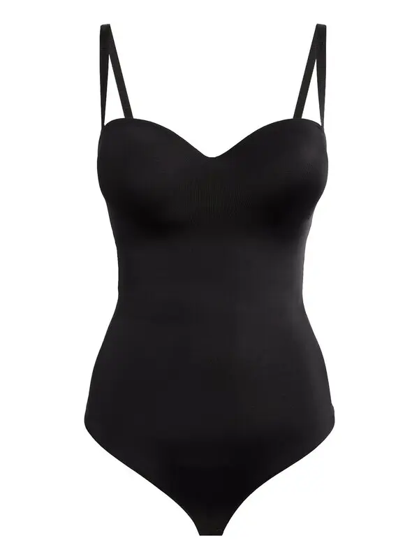 Wolford Mat De Luxe Form Bodysuit - Black
