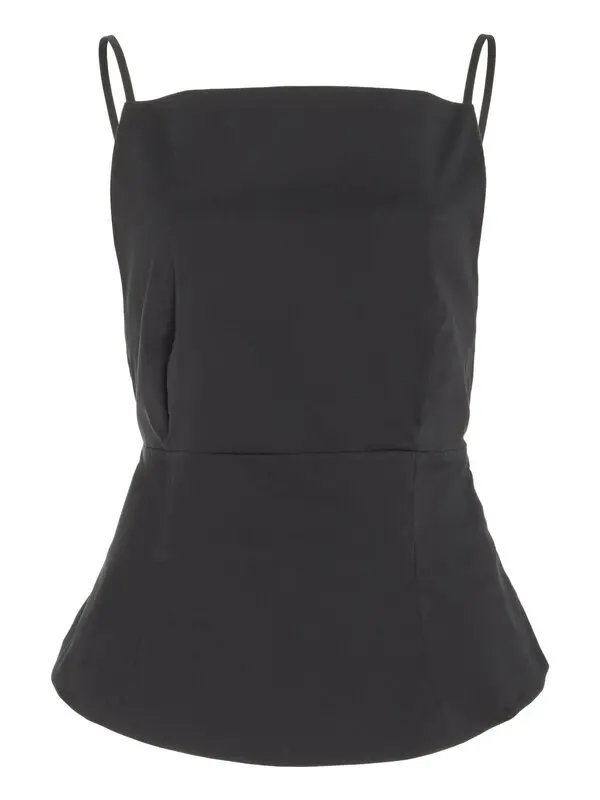 MARLIES GRACE Mer Sleeveless Top - Black