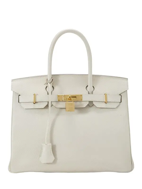 Hermès Craie Epsom Birkin 30 Handbag - Cream