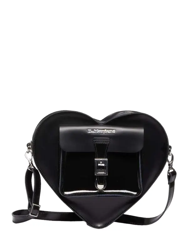 Dr. Martens Kiev Leather Heart Bag - Black