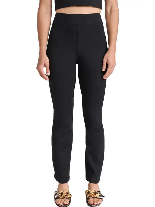 Spanx Slim Straight Pants In Petite - Classic Black