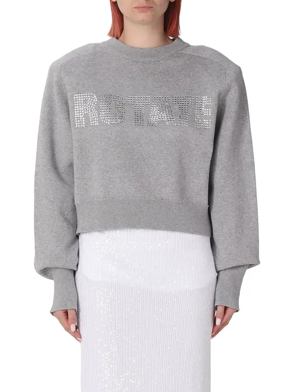 ROTATE BY BIRGER CHRISTENSEN Pullover Sweater - Grey