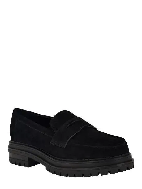 Calvin Klein Grant Lug Sole Penny Loafer - Black