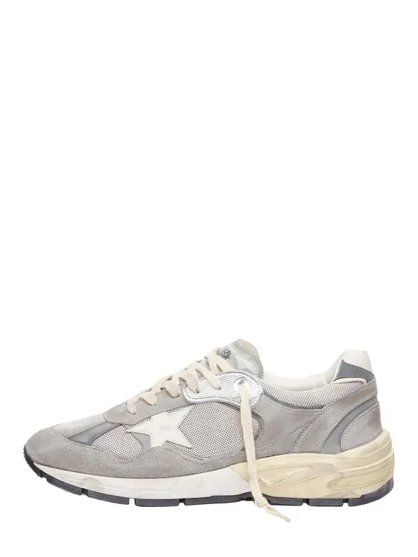 Golden Goose Running Dad Sneakers - Grey/silver/white