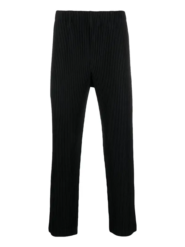 Issey Miyake Pleated Trousers - Black