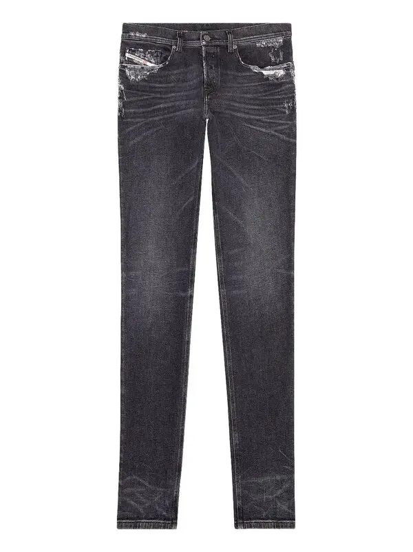 DIESEL® 2023 D-definitive Tapered Jeans - Grey