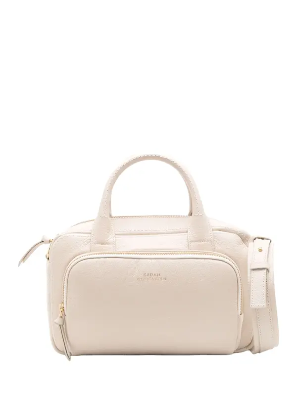 STUDIO CHOFAKIAN Christie Leather Tote Bag - Neutrals