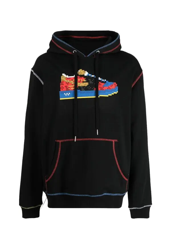 MOSTLY HEARD RARELY SEEN Cotton Hoodie - Black