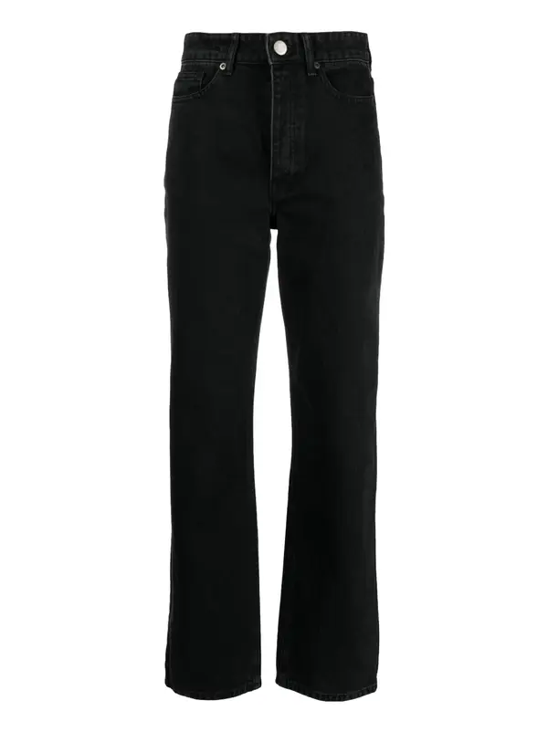 BY MALENE BIRGER Straight-leg Jeans - Black