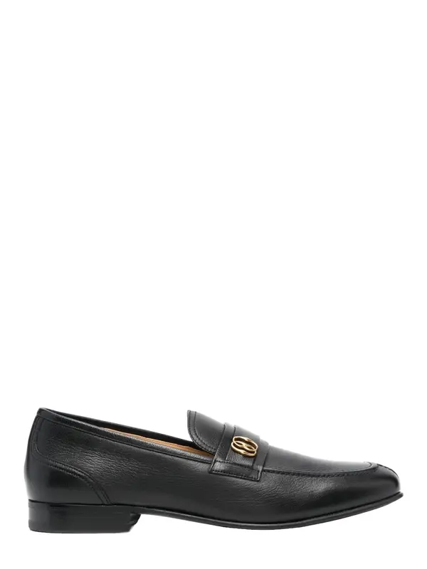 Bally Sadei Leather Loafers - Black