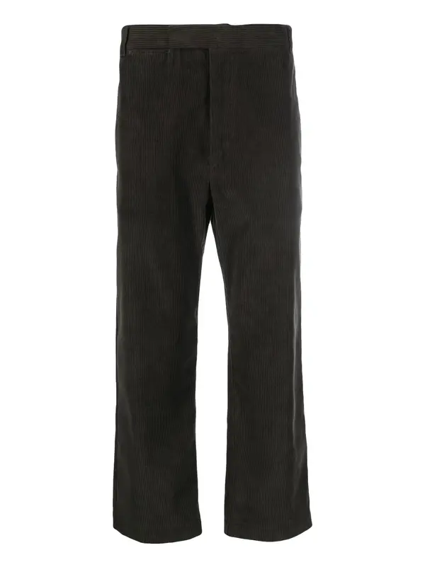 Thom Browne Corduroy Cropped Trousers - Brown