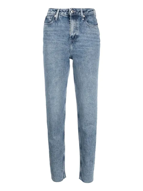 Tommy Hilfiger Gramercy High-rise Tapered Jeans - Blue