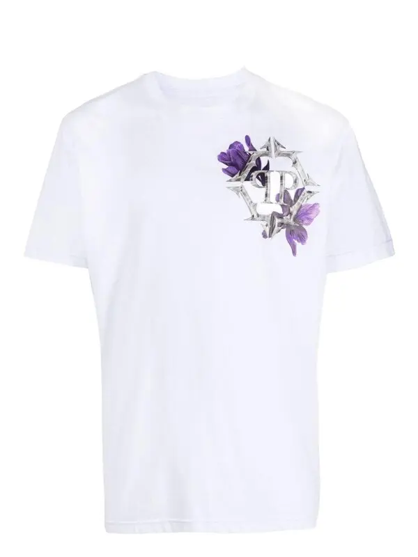 Philipp Plein Logo-print Cotton T-shirt - White
