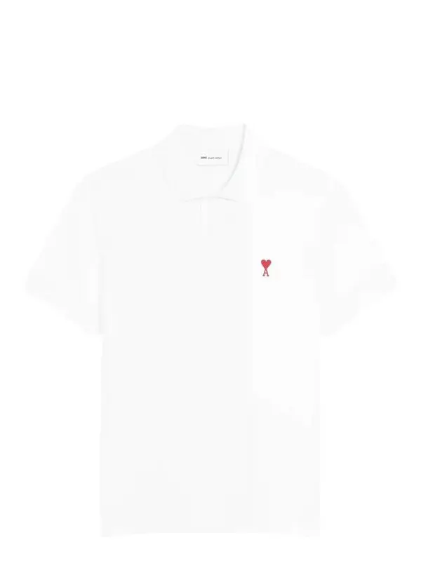 Ami De Coeur Polo Shirt - White