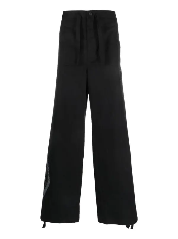 A-COLD-WALL* Vertex Wide-leg Trousers - Black
