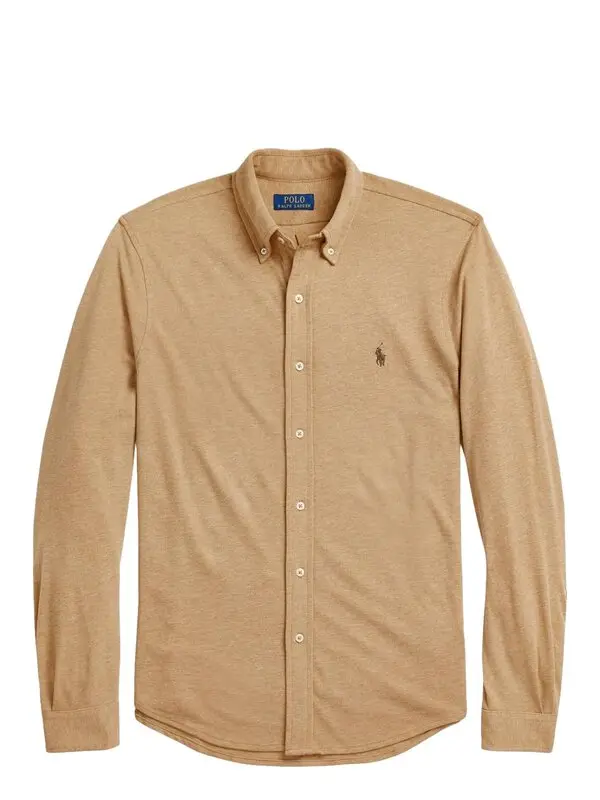 Polo Ralph Lauren Polo Pony-embroidered Cotton Shirt - Brown