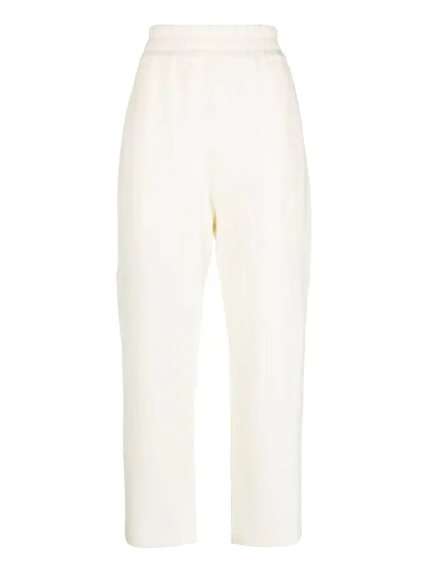 GENTRYPORTOFINO Textured Straight-leg Track Pants - Neutrals