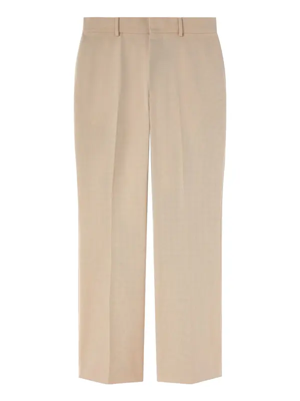 Palm Angels Retro Flare Trousers - Neutrals
