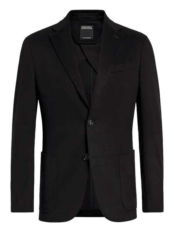 Zegna Oasi Cashmere Shirt Jacket - Black