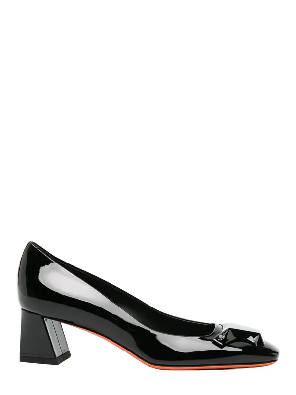 Santoni Sibile 50mm Pumps - Black