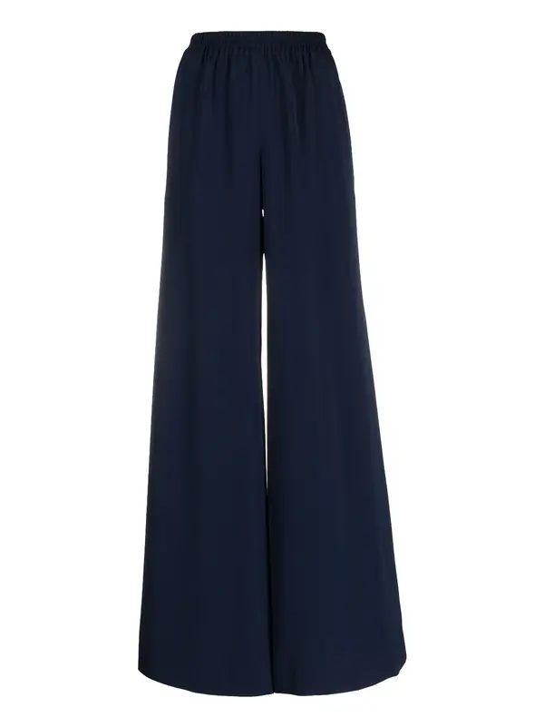 GIANLUCA CAPANNOLO Antonia Wide-leg Trousers - Blue
