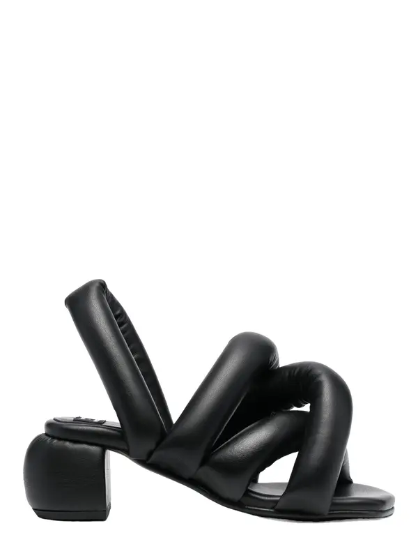 YUME YUME X Henrik Vibskov Sausage Heel Sandals - Black